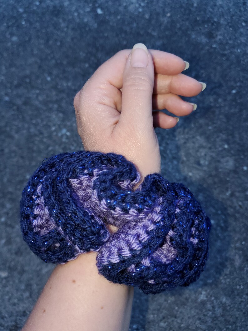 Extra Large Crochet Scrunchie, Giant Handmade Scrunchie - Etsy