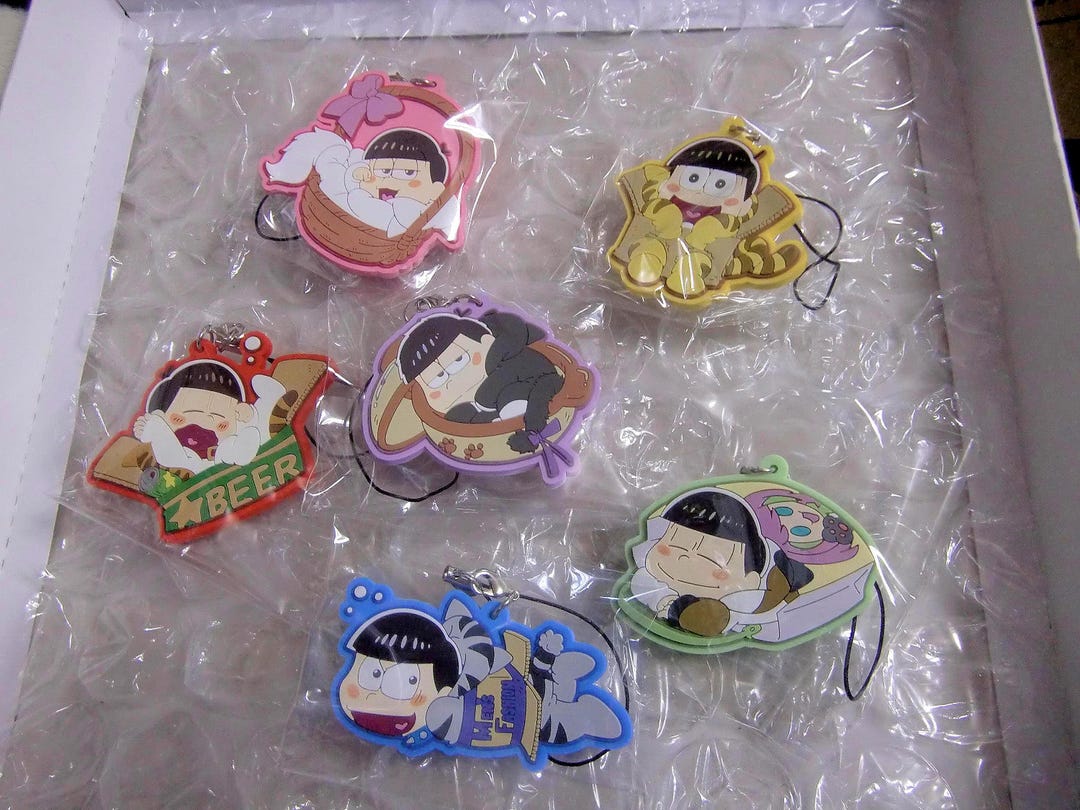 Osomatsu San Cat , Anime Rubber Strap Mascot,osomatsu ,karamatsu ...