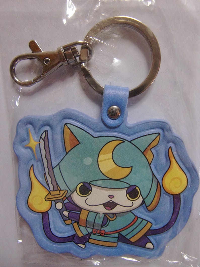 Yo-kai Watch Mascot Keychain: Jibanyan, Bushinyan, Thornyan, Japan ...