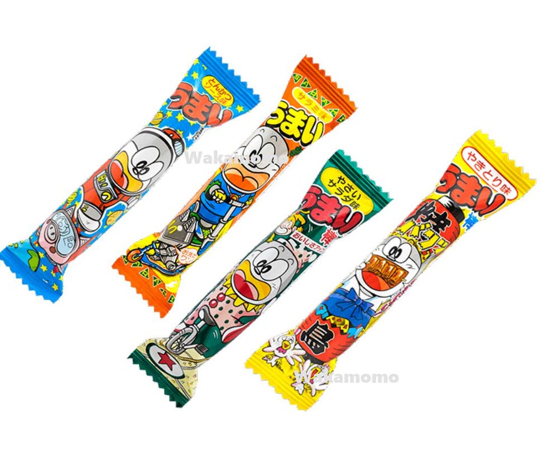 Japanese Umaiwa Puffed, Snacks/4 Pcs/ Umaibo Japanese Dagashi/asian ...