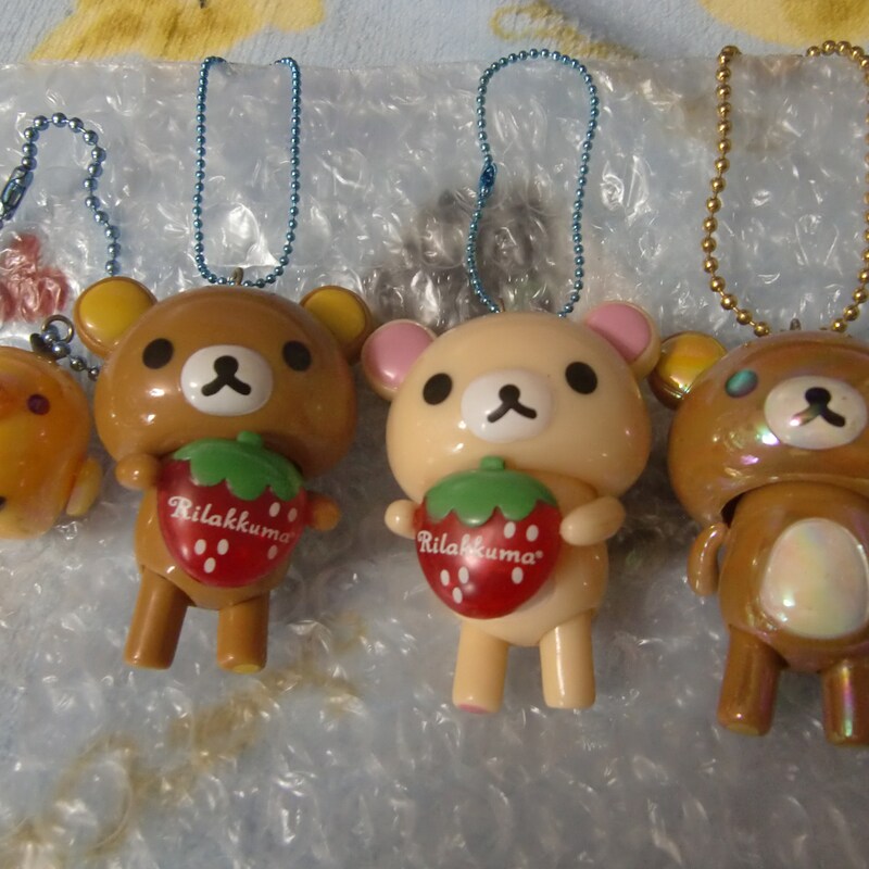 Rilakkuma Keychain - Etsy