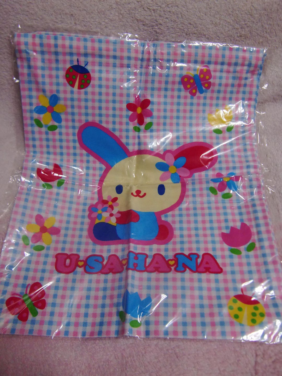 USAHANA Sanrio Retro Hanamushi Drawstring Bag Vintage Year 2004 - Etsy