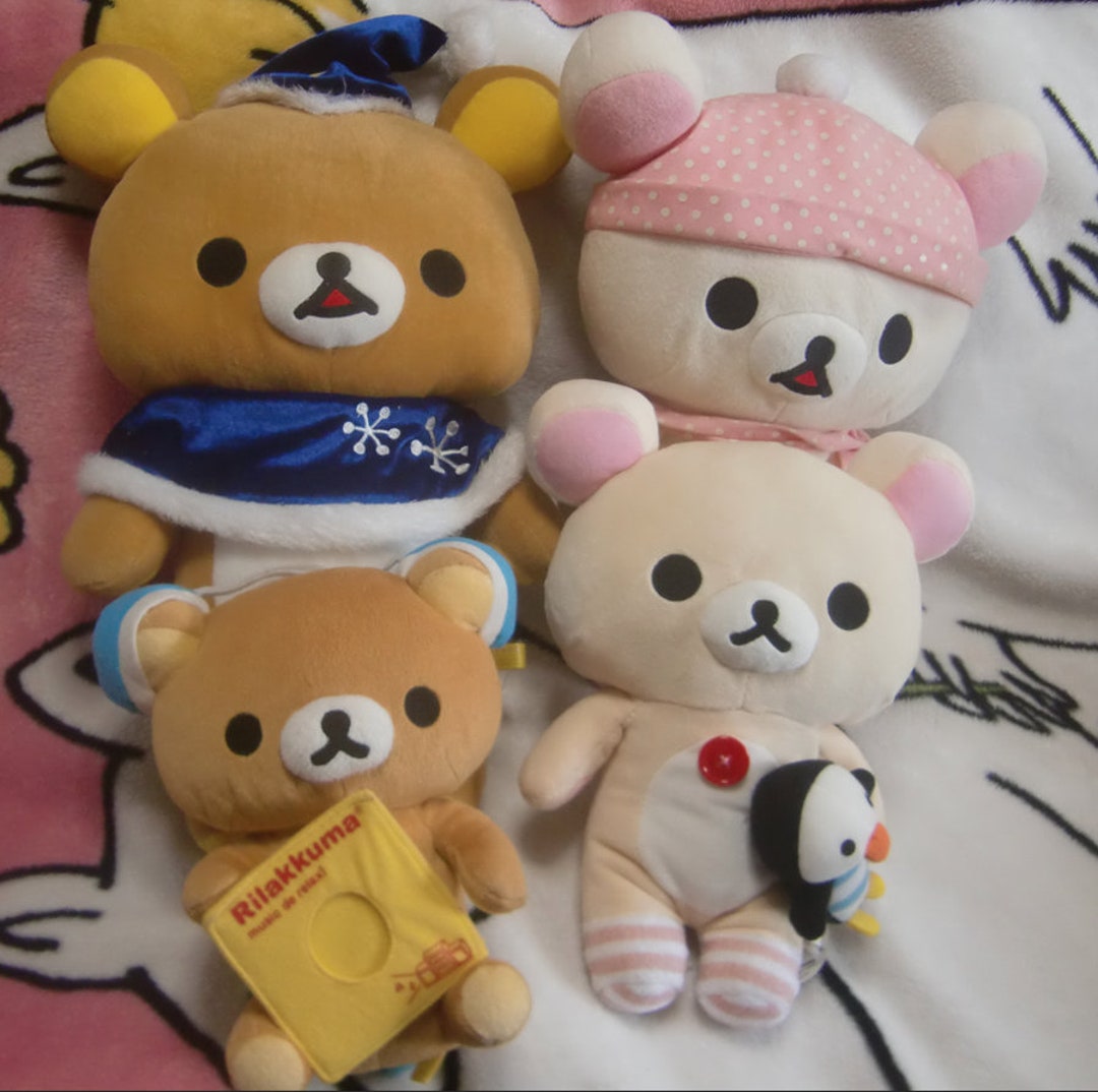 Korilakkuma Plush Doll: Rare Rilakkuma Stuffed Animal - Etsy