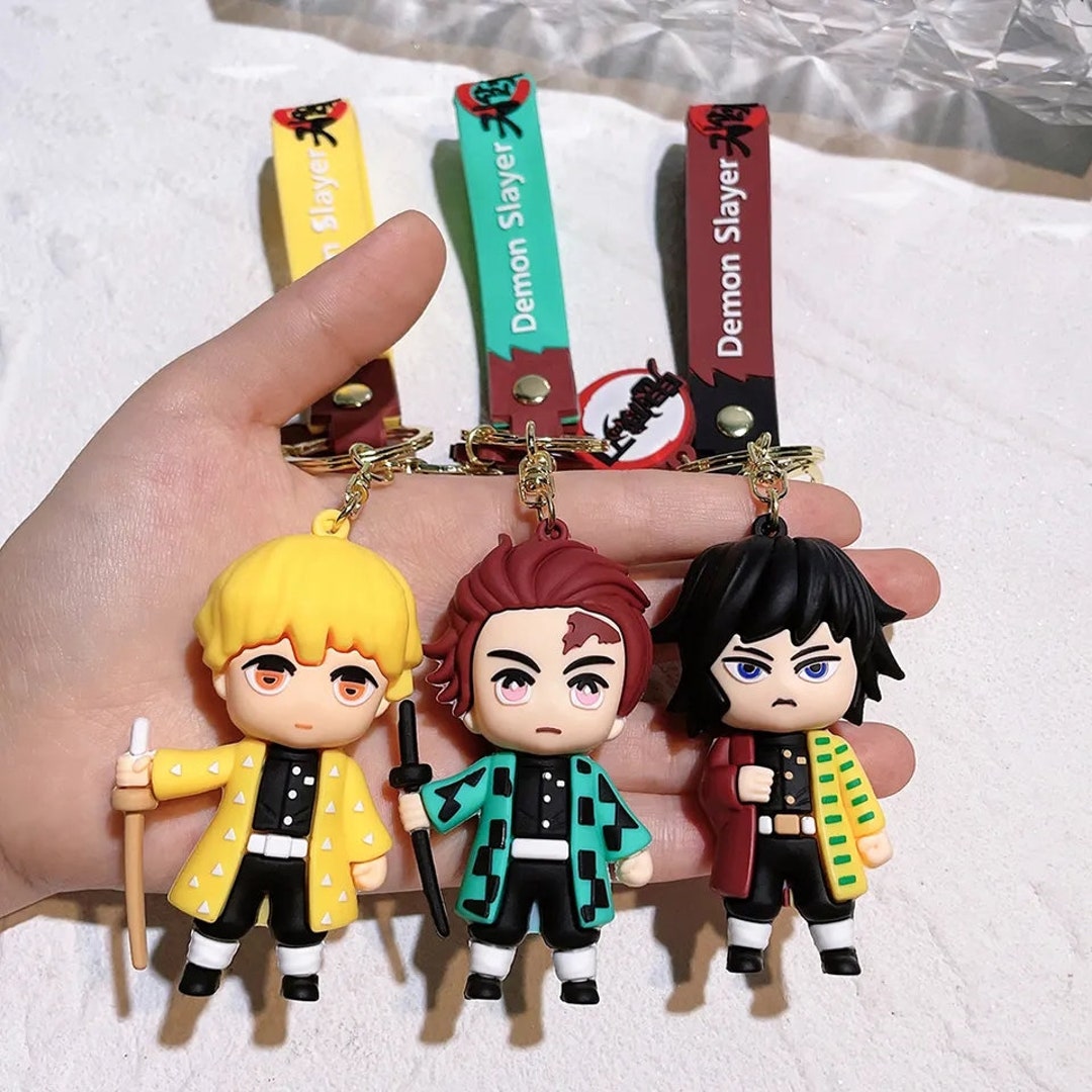 Cute Anime Character Keychain - Etsy