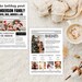 Newspaper Christmas Card Christmas Newsletter Template Editable Year in ...