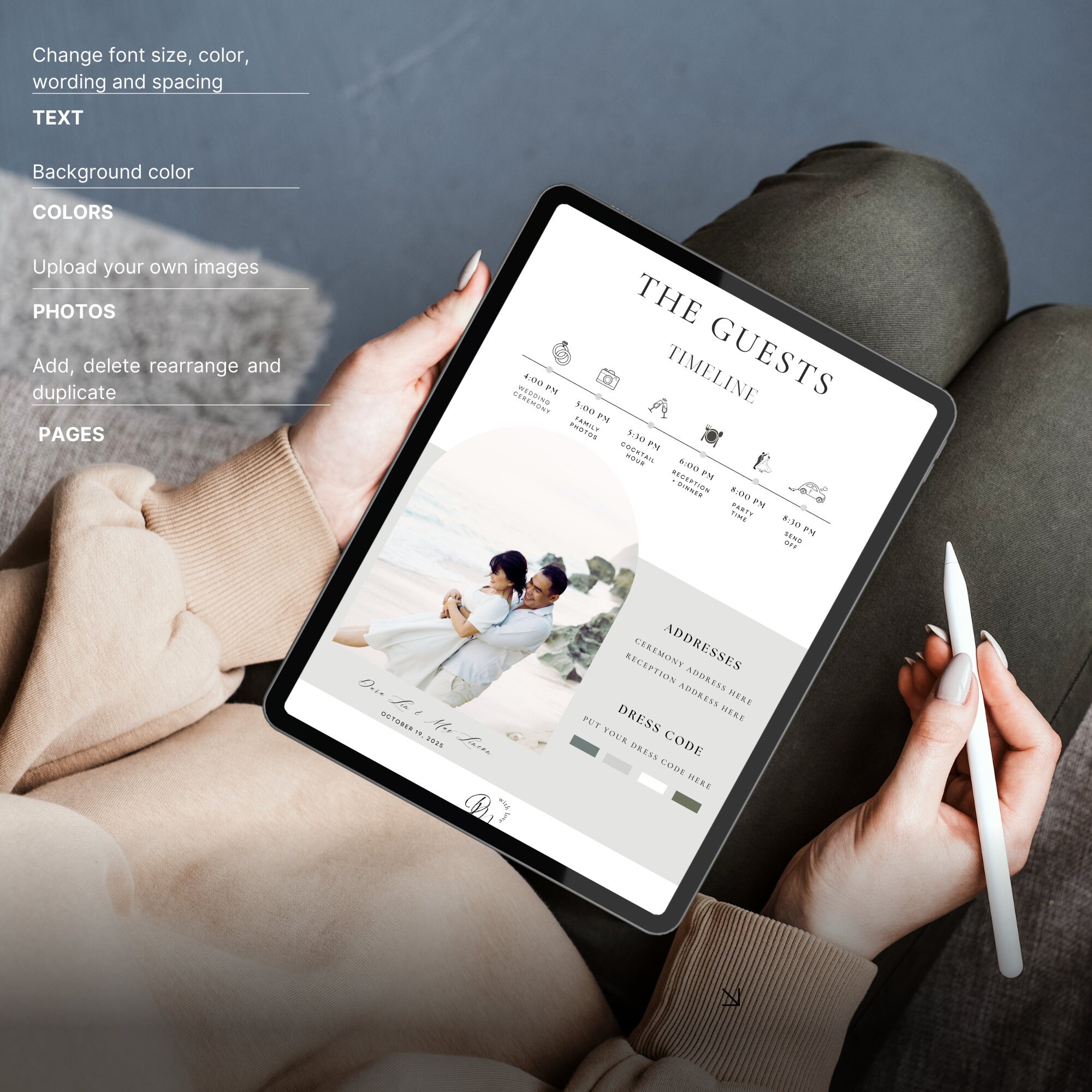 Wedding Day Binder Printable Organizer Template Planner Book, Weekend ...