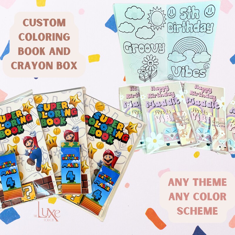 Coloring Party - Etsy
