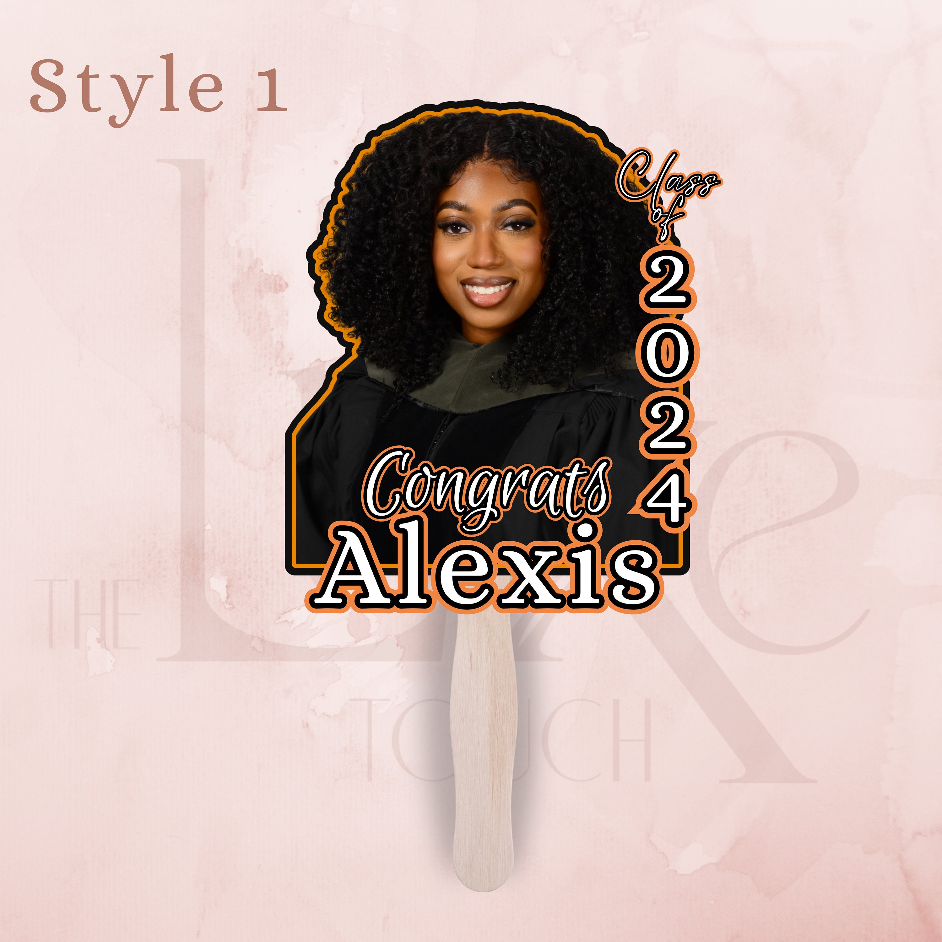 Grad Fan Template 2024 Custom Graduation Fan Template, Printable ...