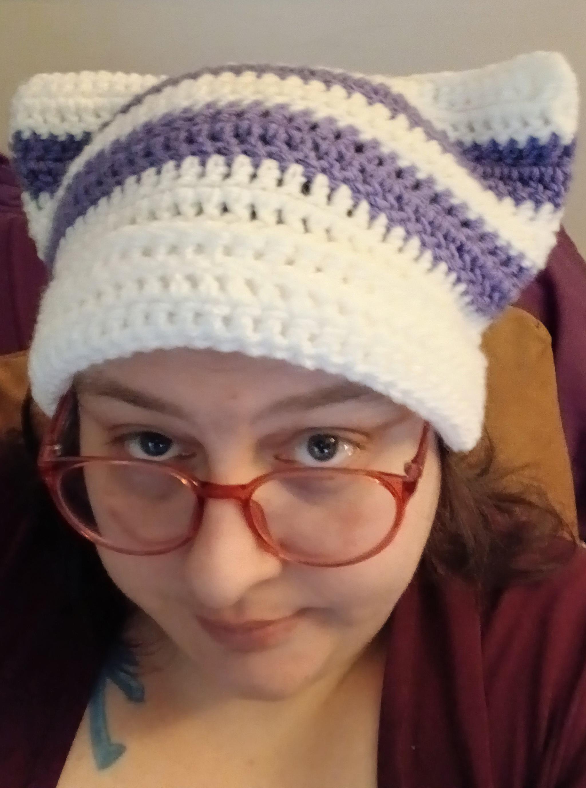 Powerpuff Girls Villain Mojo Jojo Inspired Oversized Cat Ear Beanie ...