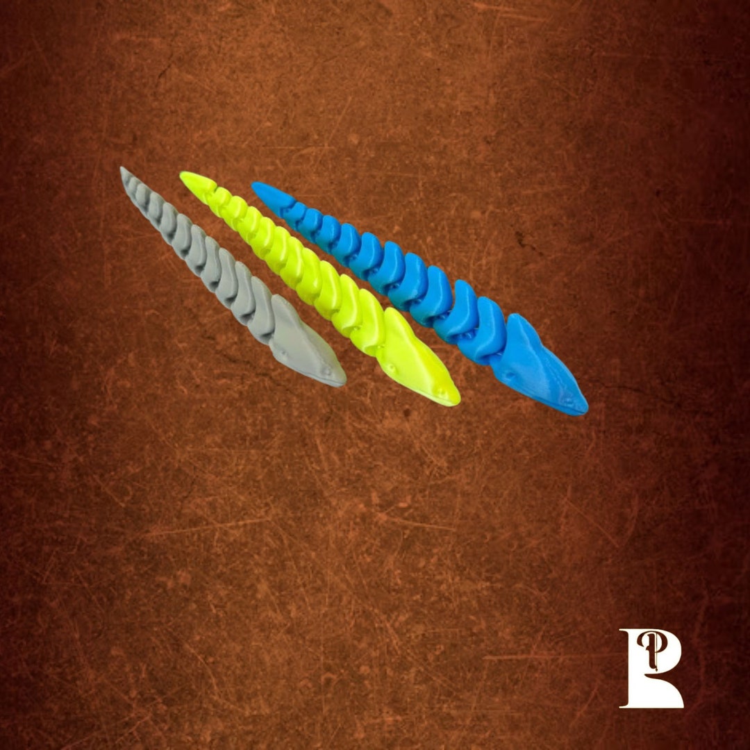 3D Printed Design Eel - Etsy