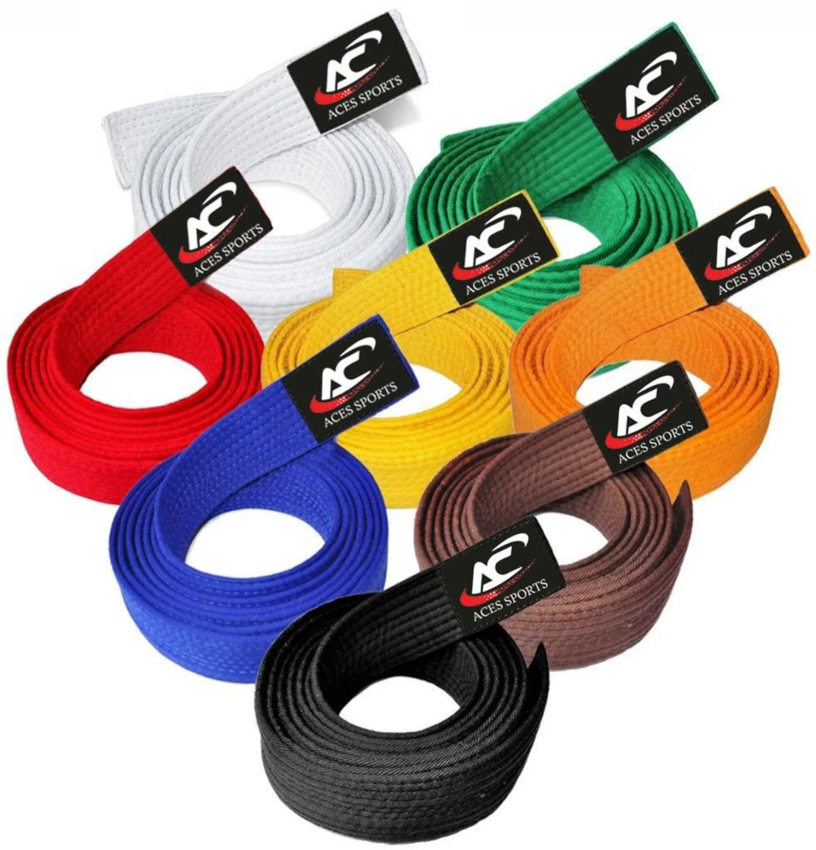 Martial Art Belts Karate Teakwondo Judo Kickboxing Belt - Etsy