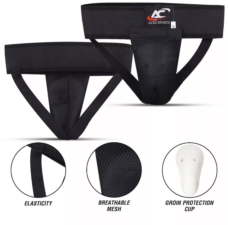 Groin Guard, Protective Cup, MMA Gear, Training Support, Martial Arts ...