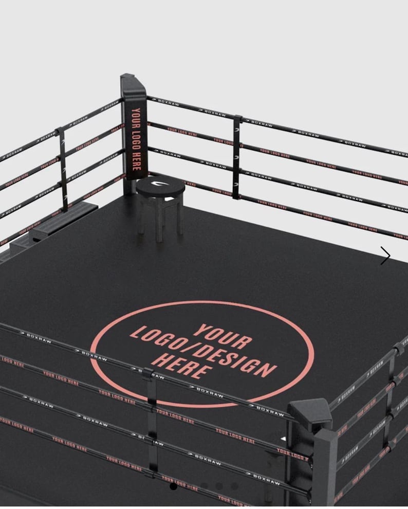 Customizable Boxing Ring Floor Canvas, Logo Design - Etsy
