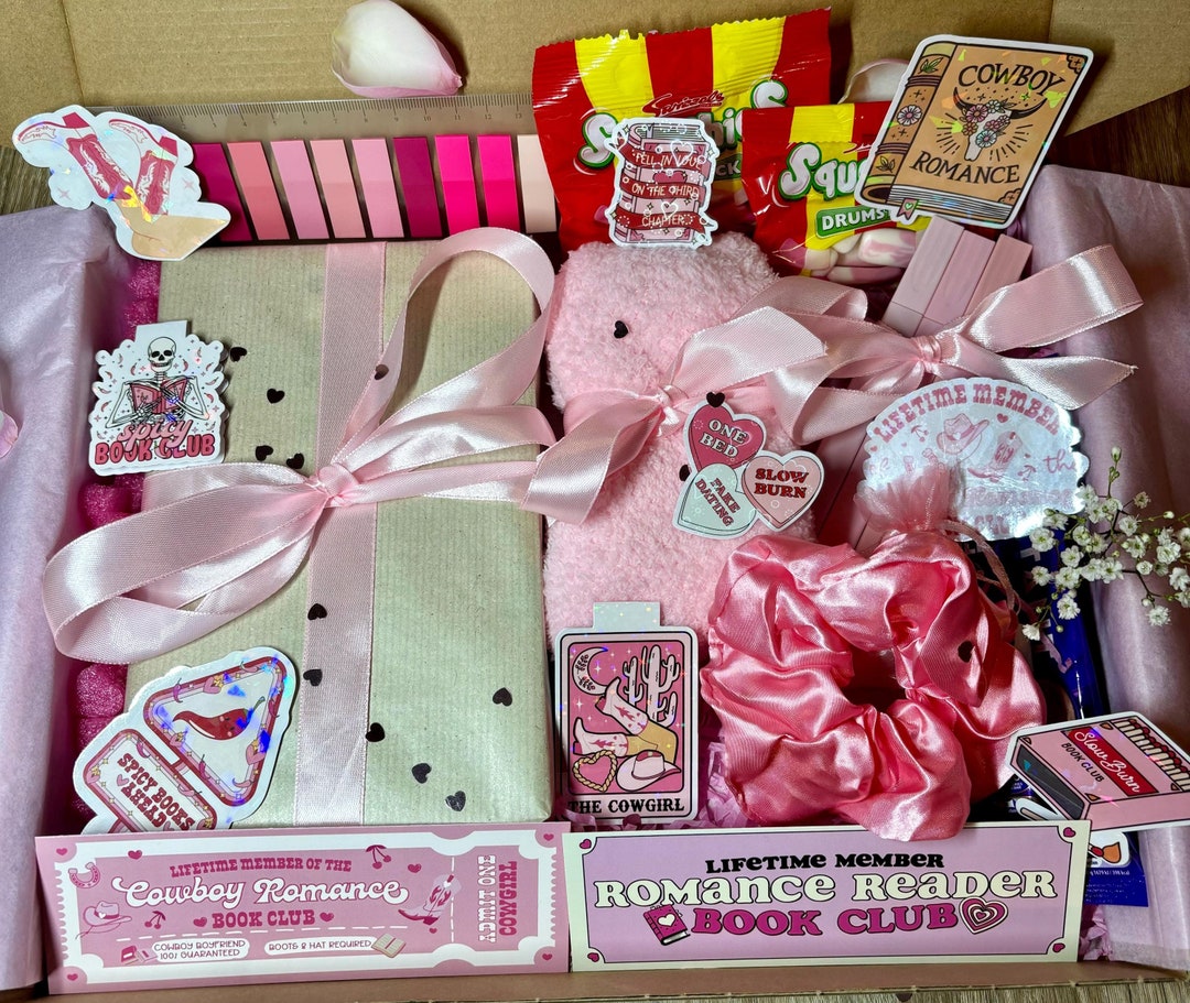 Blind Date With a Book Box, Romance Books, Cosy Night in Bookish Gift ...