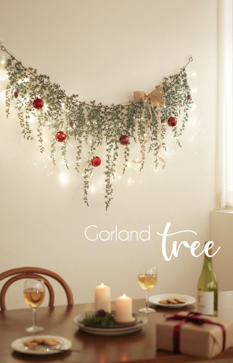 Hanging Garland Tree - Etsy
