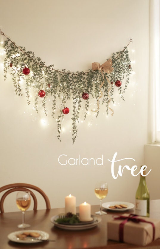 Hanging Garland Tree - Etsy