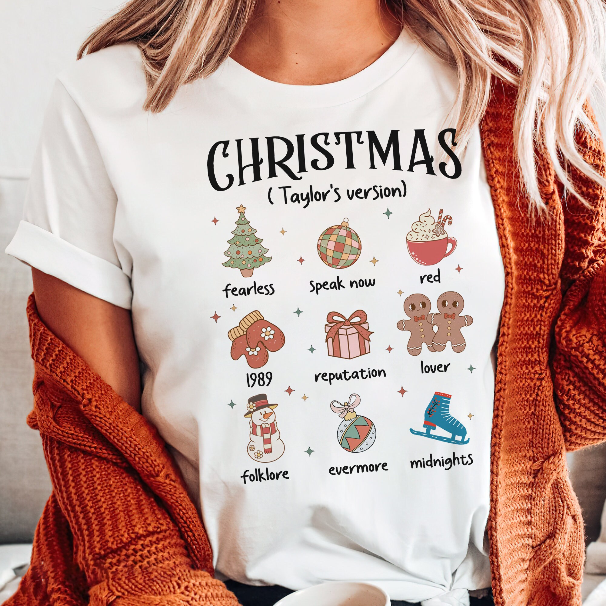 Christmas Taylor Swift PNG the Eras Tour 2023 Png Christmas - Etsy