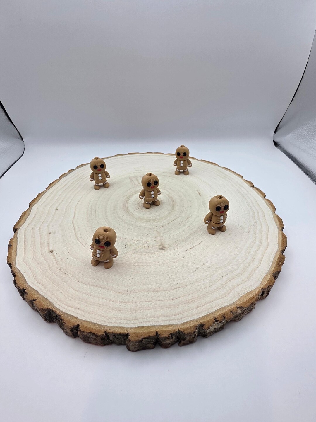 3d Printed Articulated Gingerbread Man Fidget - Etsy