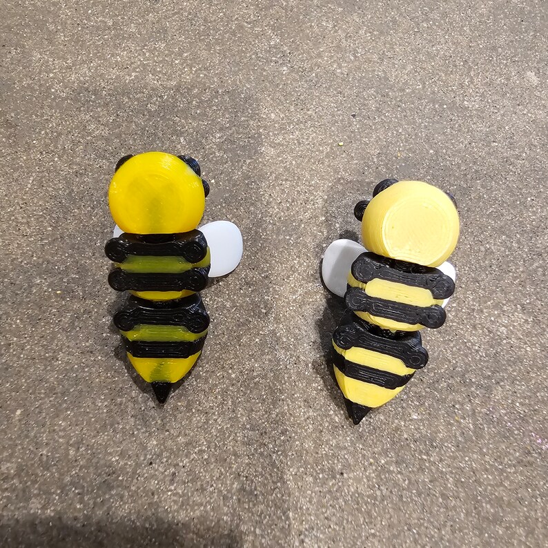 3d Printed Articulated Bee - Etsy