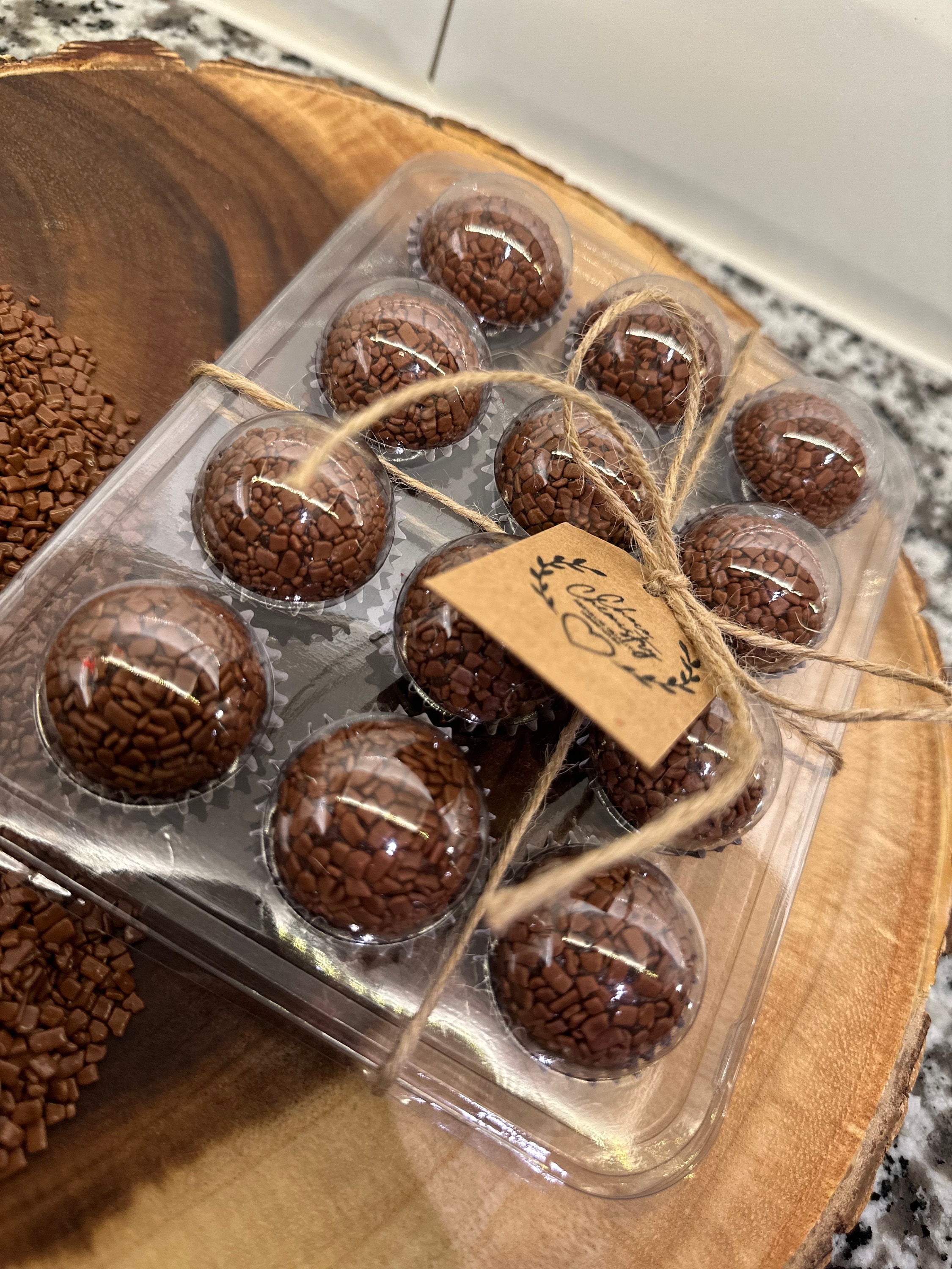 Brigadeiro Gourmet - Classic Brazilian Brigadeiros Box With 12 - Etsy