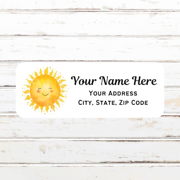 Return Address Label - Etsy