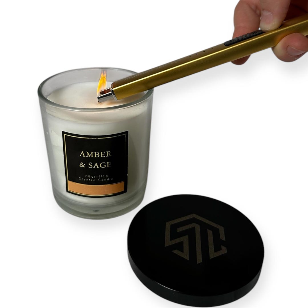 Arc Candle Lighter | Wind Proof | Rechargeable - Etsy