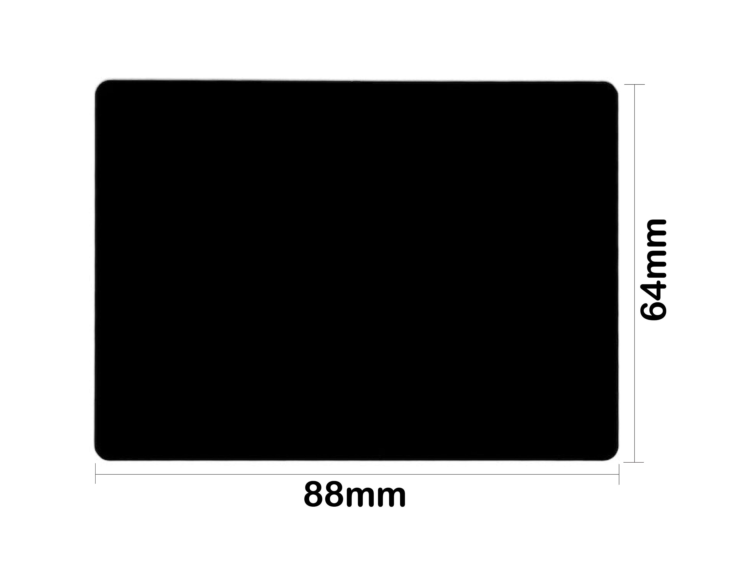 Thick Black Metal Stainless Steel Card Blanks - Playing Card, Business ...