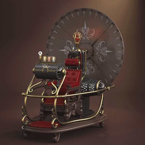 Time Machine Miniature - Etsy
