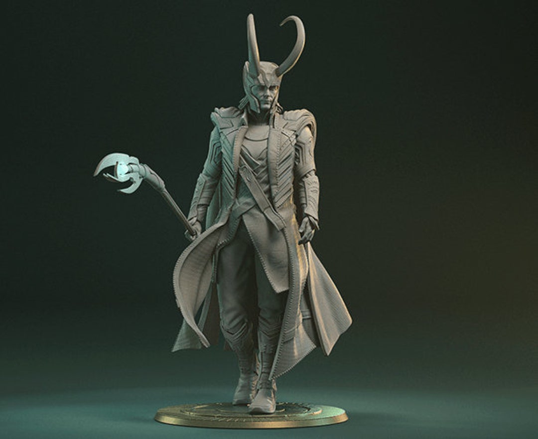 Loki STL Loki 3D Model Loki 3D Print Files Loki Figure - Etsy