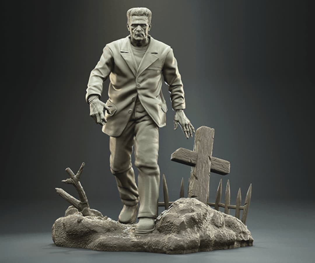 Frankenstein STL Frankenstein 3D Model Frankenstein 3D Print - Etsy UK
