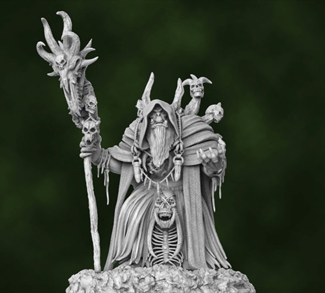 World of Warcraft STL Gul'dan STL Gul'dan 3D Model - Etsy