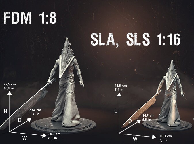 Pyramid Head 3D Model Pyramid Head 3D Print Files Pyramid - Etsy