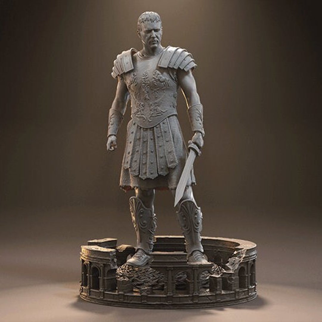 Gladiator STL Gladiator 3D Model Gladiator 3D Print Files - Etsy.de