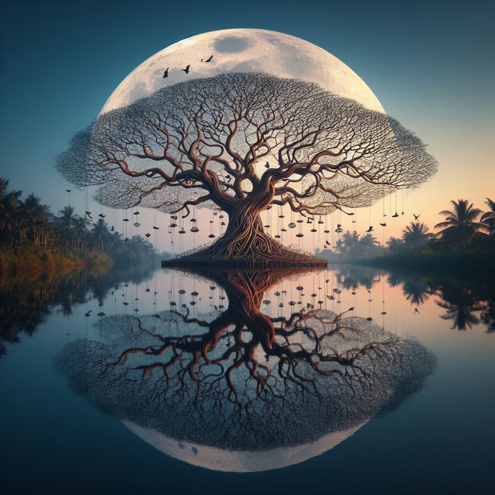 Collection of Miraculous Trees of Life / Tree of Life Wall Art/ 26 ...