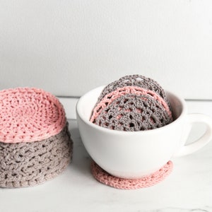 Crochet Coaster Tutorial PDF, Easy-to-follow Digital Guide, Learn to ...