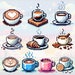 8-bit Coffee Pixel Art Collection - 30 Pngs Transparent Background for ...
