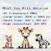 8-bit Pixel Art Animals Clipart- 40 Pngs Transparent Background for ...