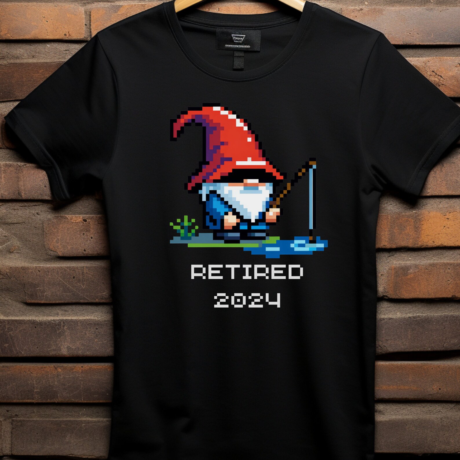 Pixel Art Gnomes Clipart Bundle - 50 Pngs Transparent Background for ...