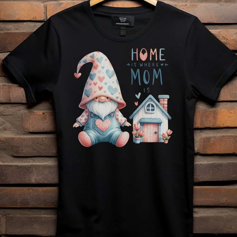 Mother's Day Gnome Clipart Watercolor Gnomes, Mom-themed Illustration ...