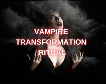 Vampire Transformation Ritual - Etsy