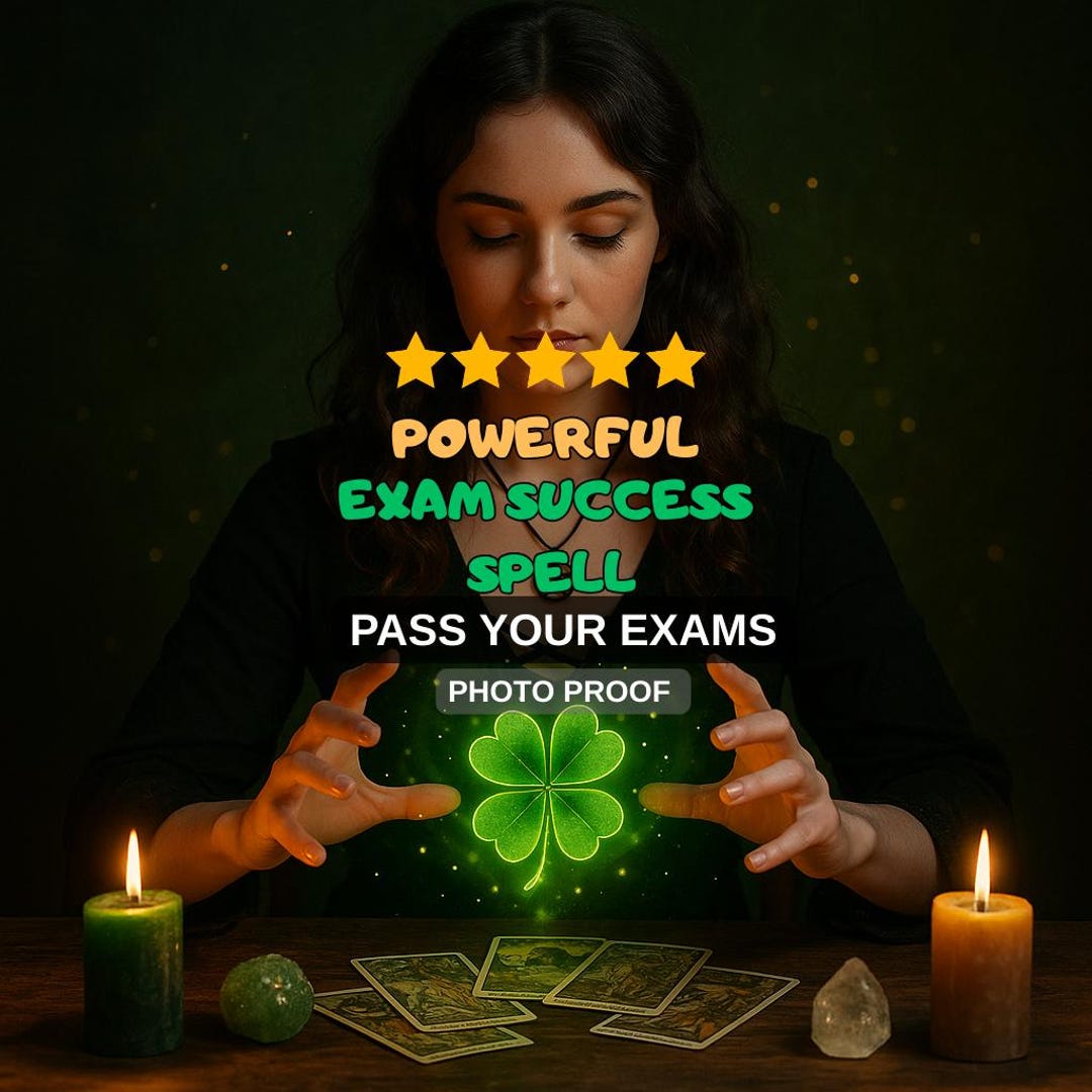 Exam Success Spell – Powerful Ritual for Focus, Confidence & Top ...