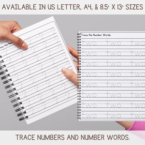 Math Activities for Preschoolers, Number Tracing Worksheets, Numbers 1 ...