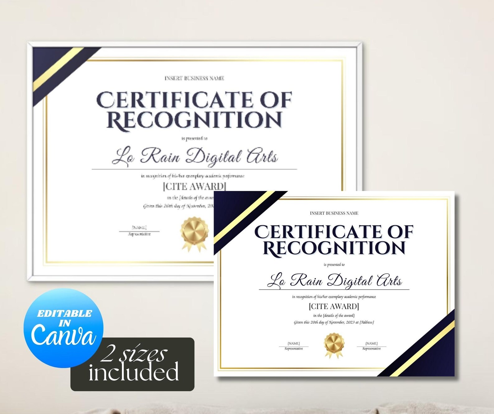 Graduation Certificate, Award Certificate, Certificate of Achievement ...