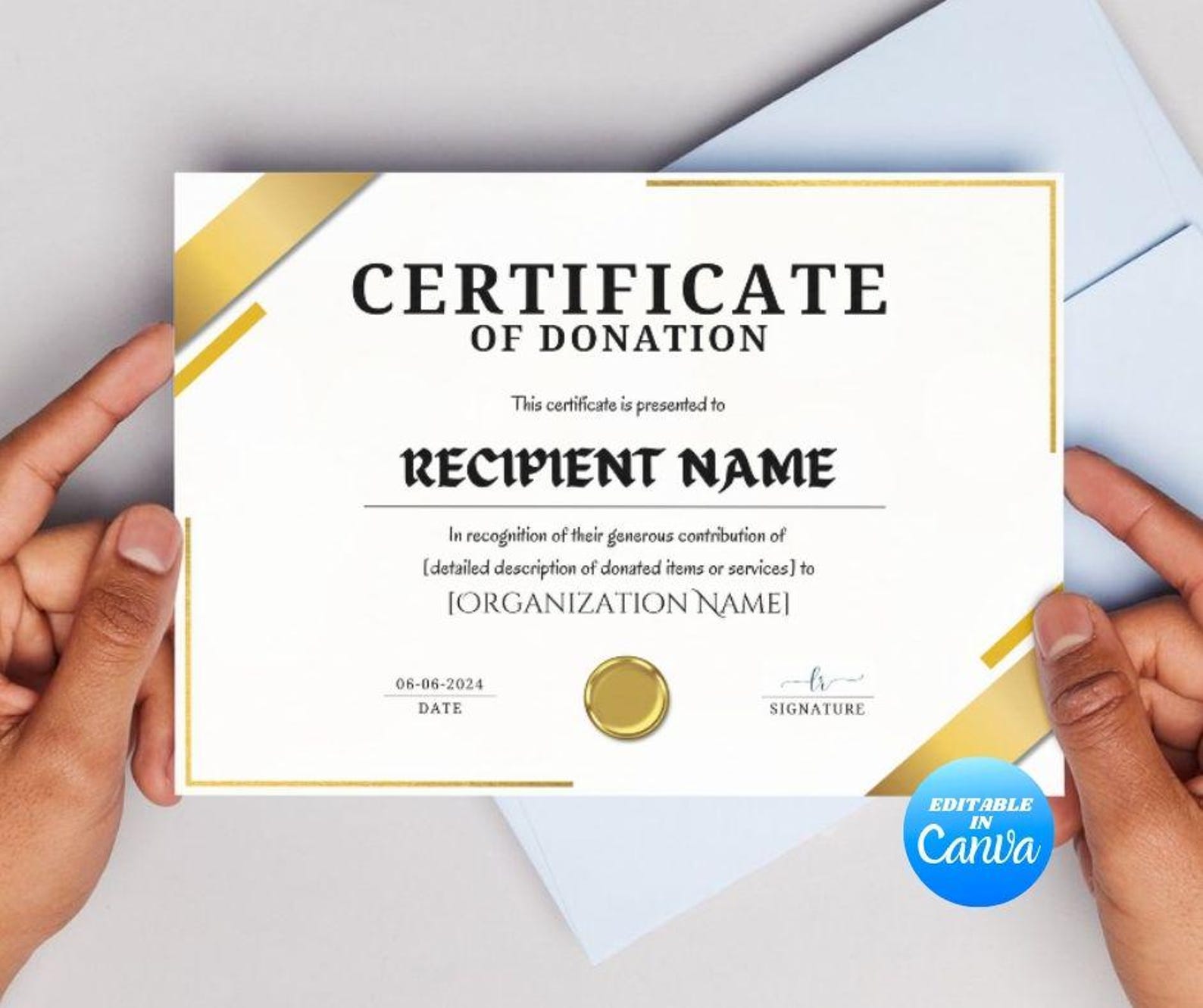 Certificate of Donation, Certificate of Appreciation, Certificate ...