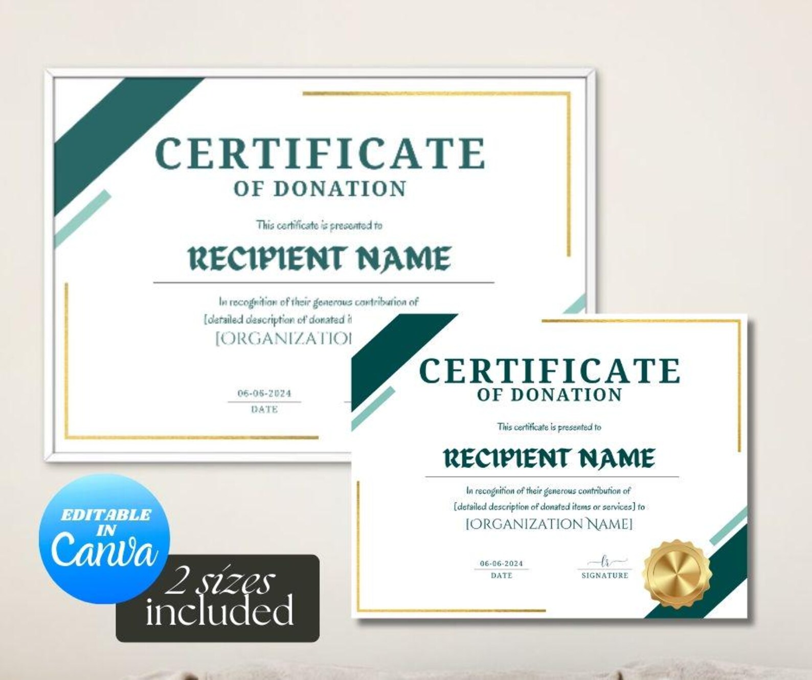 Certificate of Donation, Certificate of Appreciation, Certificate ...