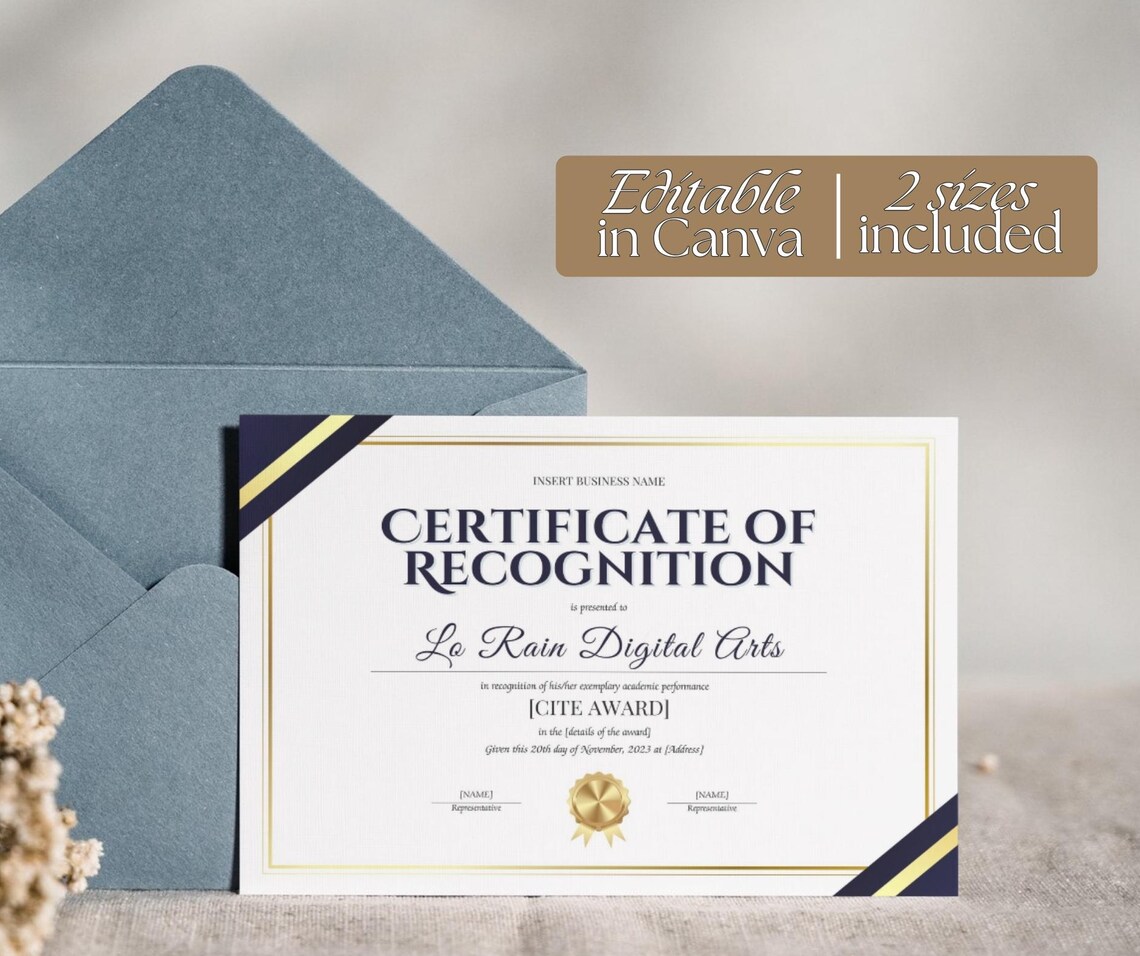 Graduation Certificate, Award Certificate, Certificate of Achievement ...