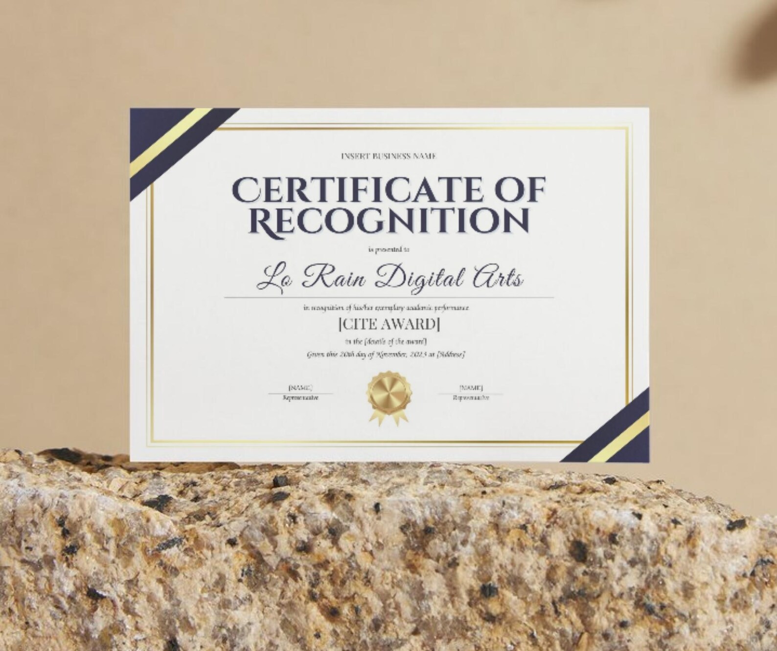 Graduation Certificate, Award Certificate, Certificate of Achievement ...