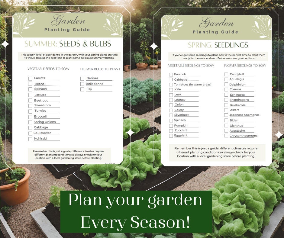 The Ultimate Garden Guide & Planner (downloadable) | PDF Digital ...
