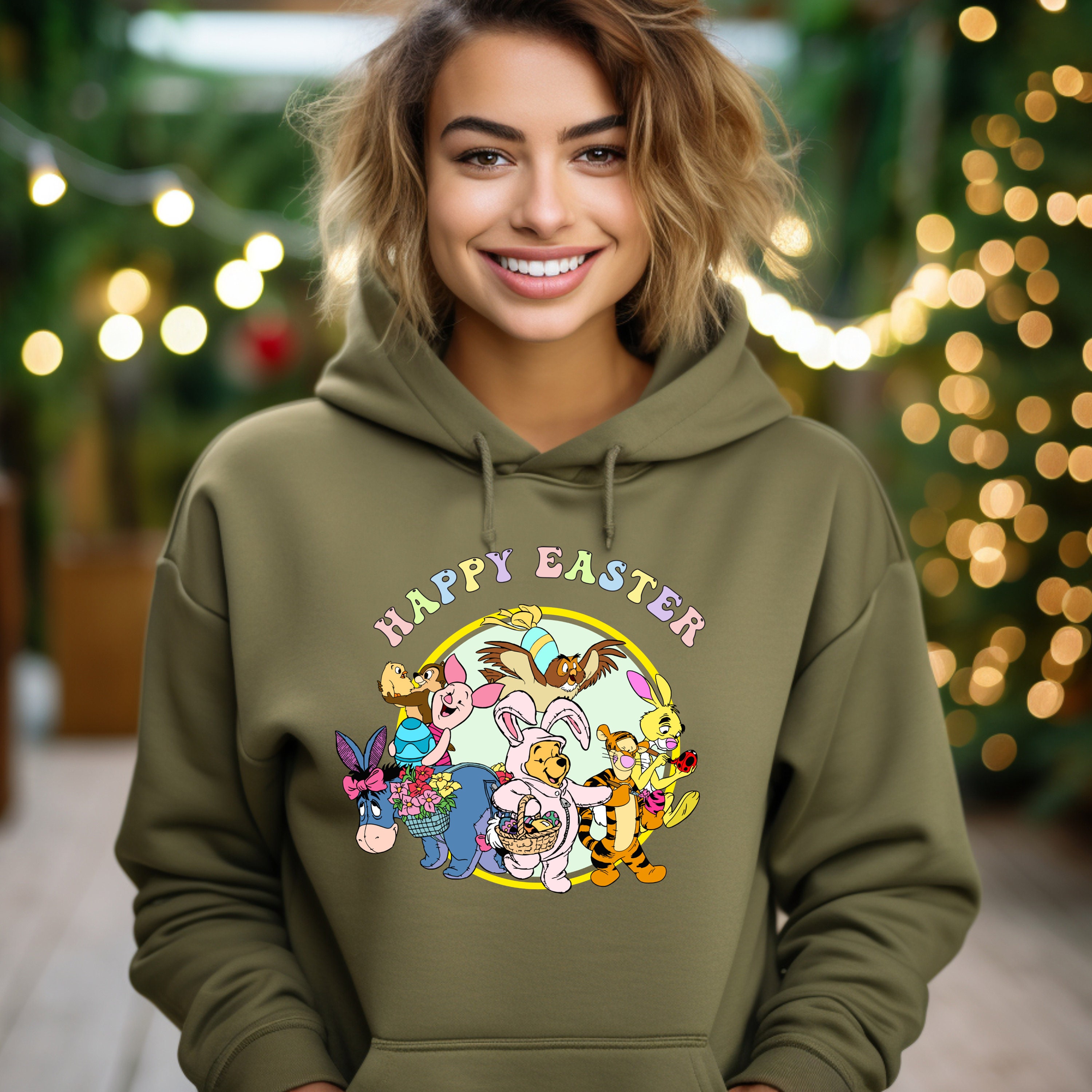 Winnie The Pooh And Friends Hoodie Winnie The Pooh Hoodie Pooh Easter