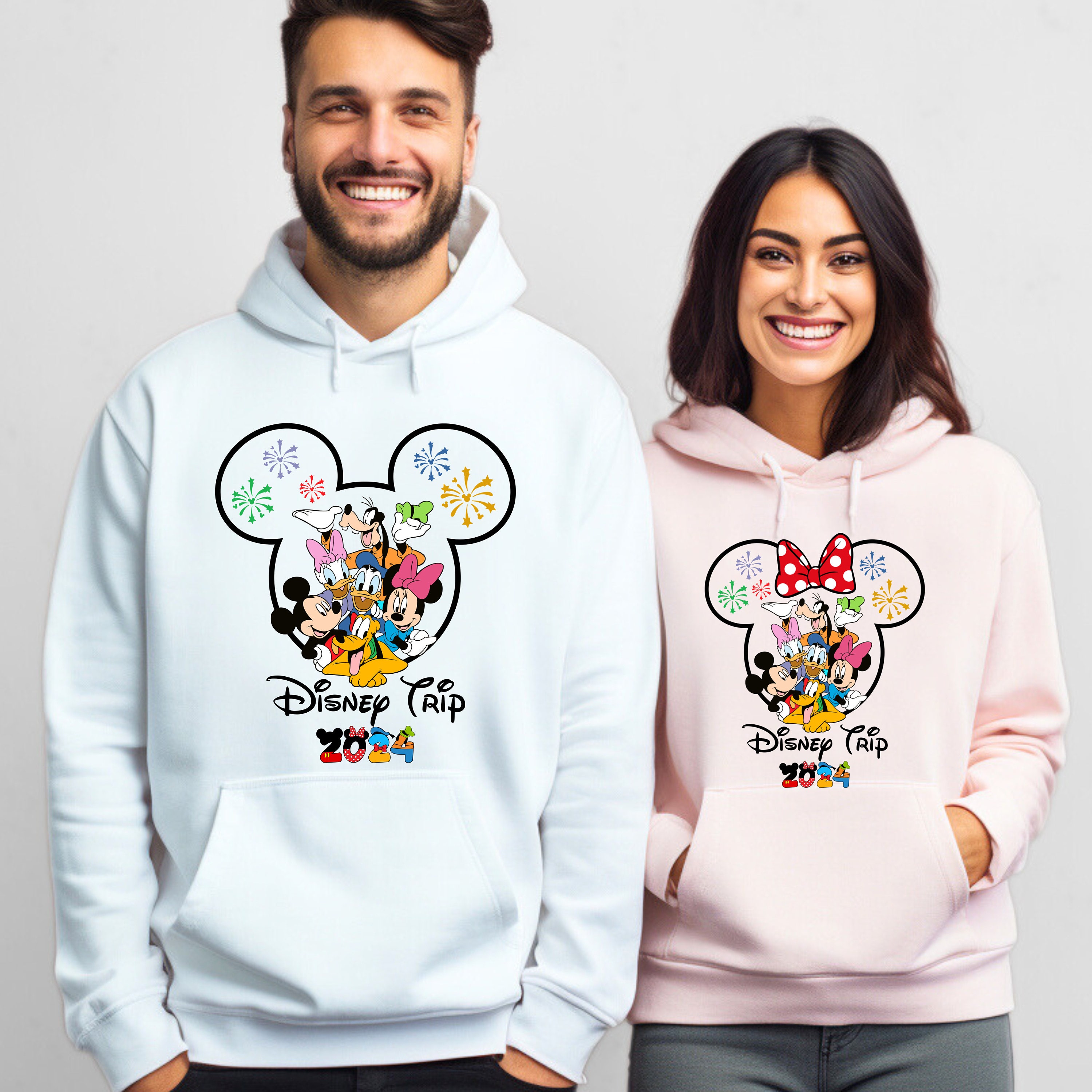 Disney Trip 2024 Sweater, Disney 2024 Vacation Hoodie, Disney Matching ...